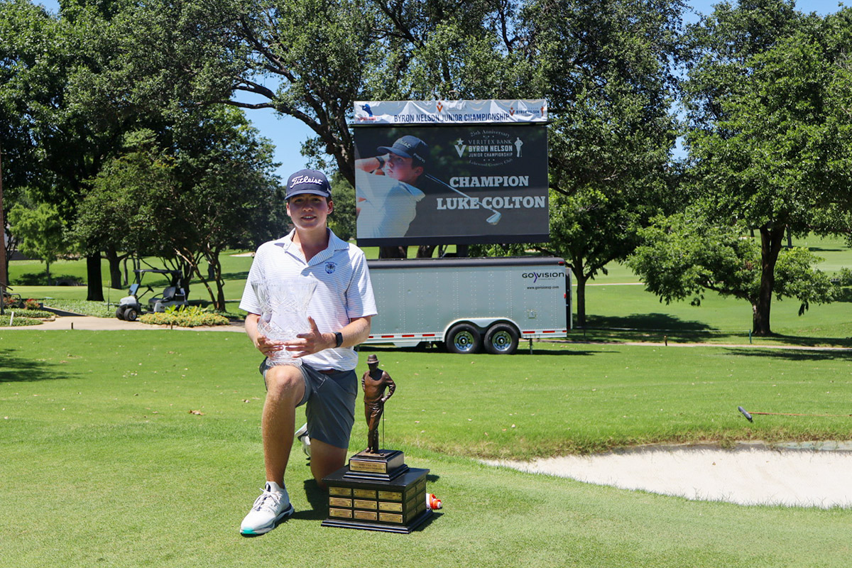 Colton Wins the 25th Veritex Bank Byron Nelson Junior Championship - TGA