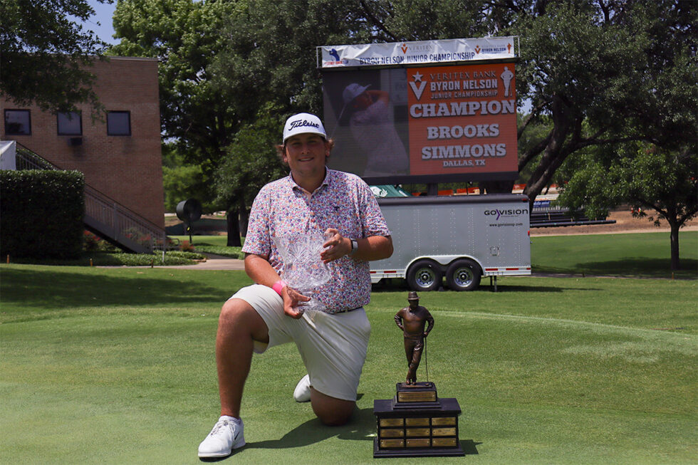 Simmons Wins 26th Veritex Bank Byron Nelson Junior Championship - TGA